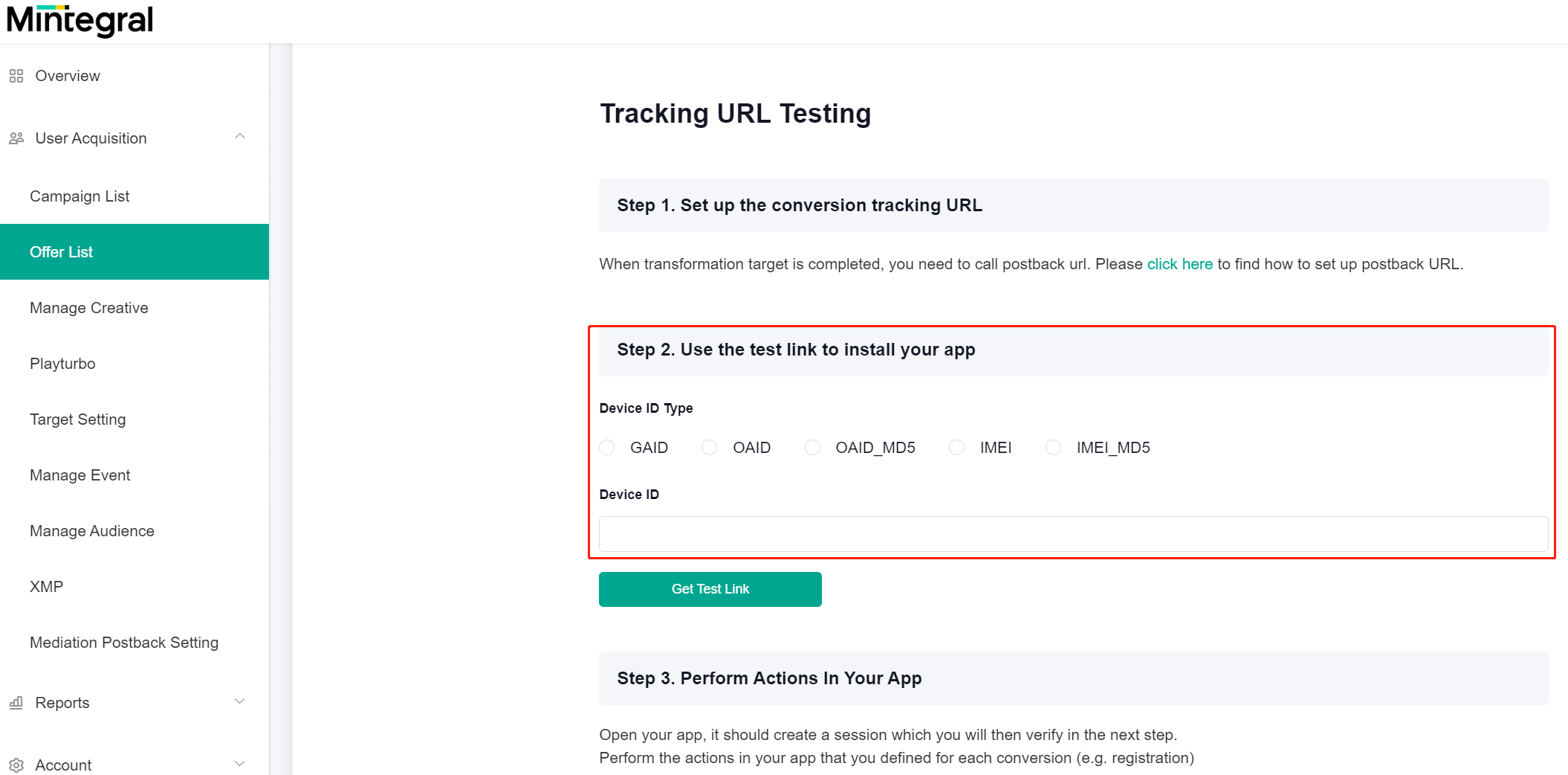 Mintegral渠道操作指南-热力引擎｜帮助中心