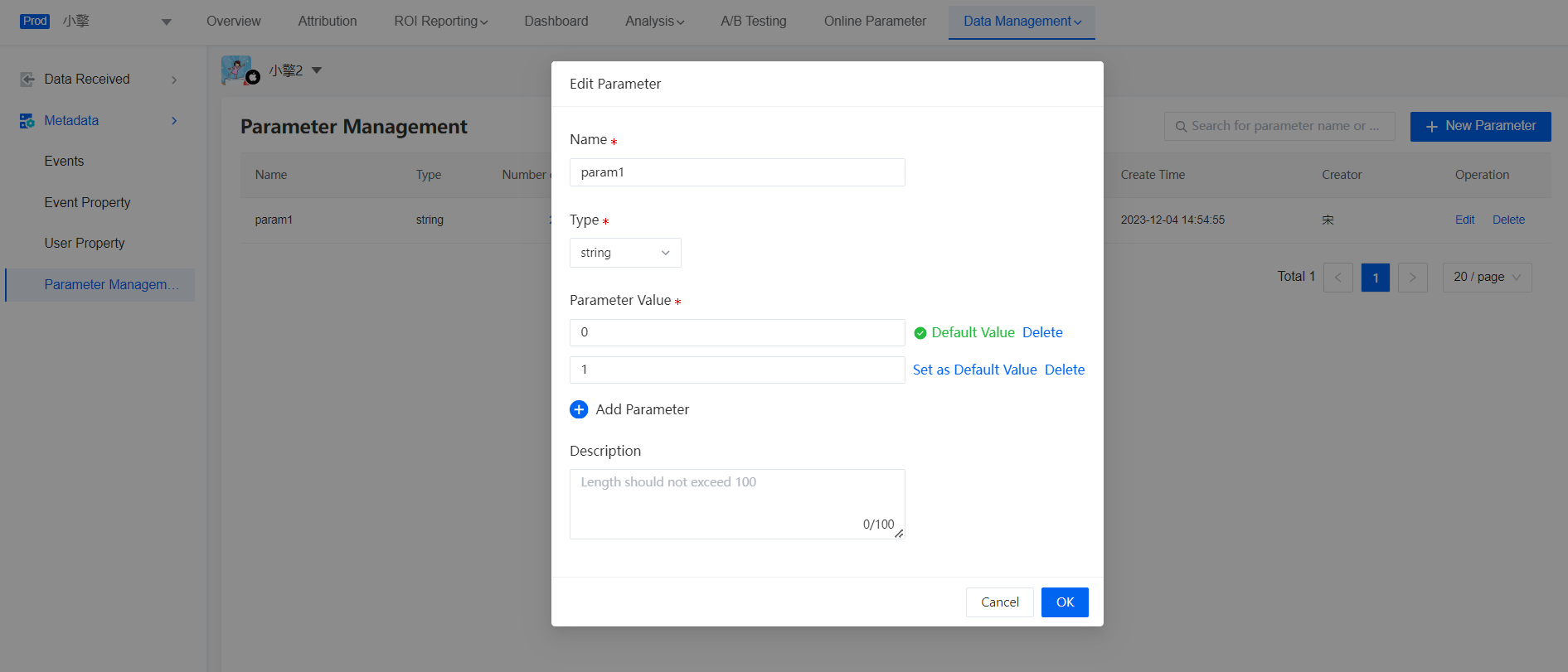 Parameter Management Solarenginehelpsite 