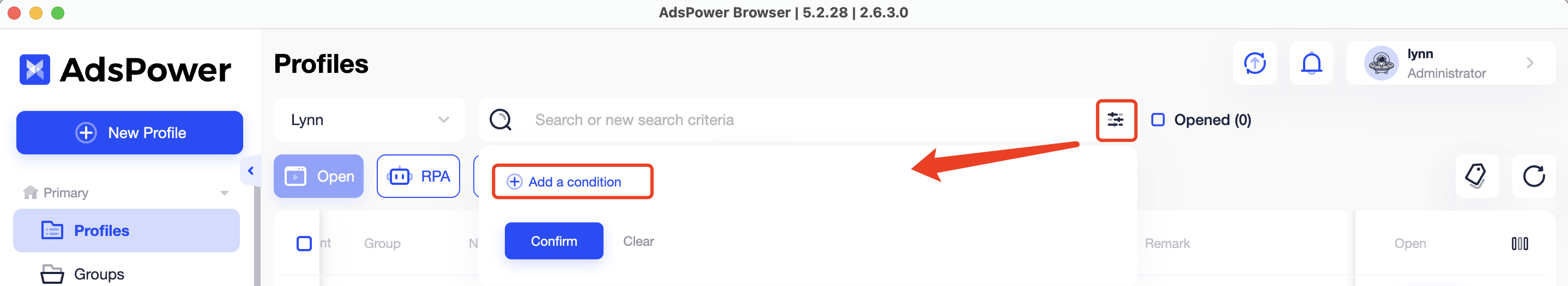Search-Help Center - AdsPower