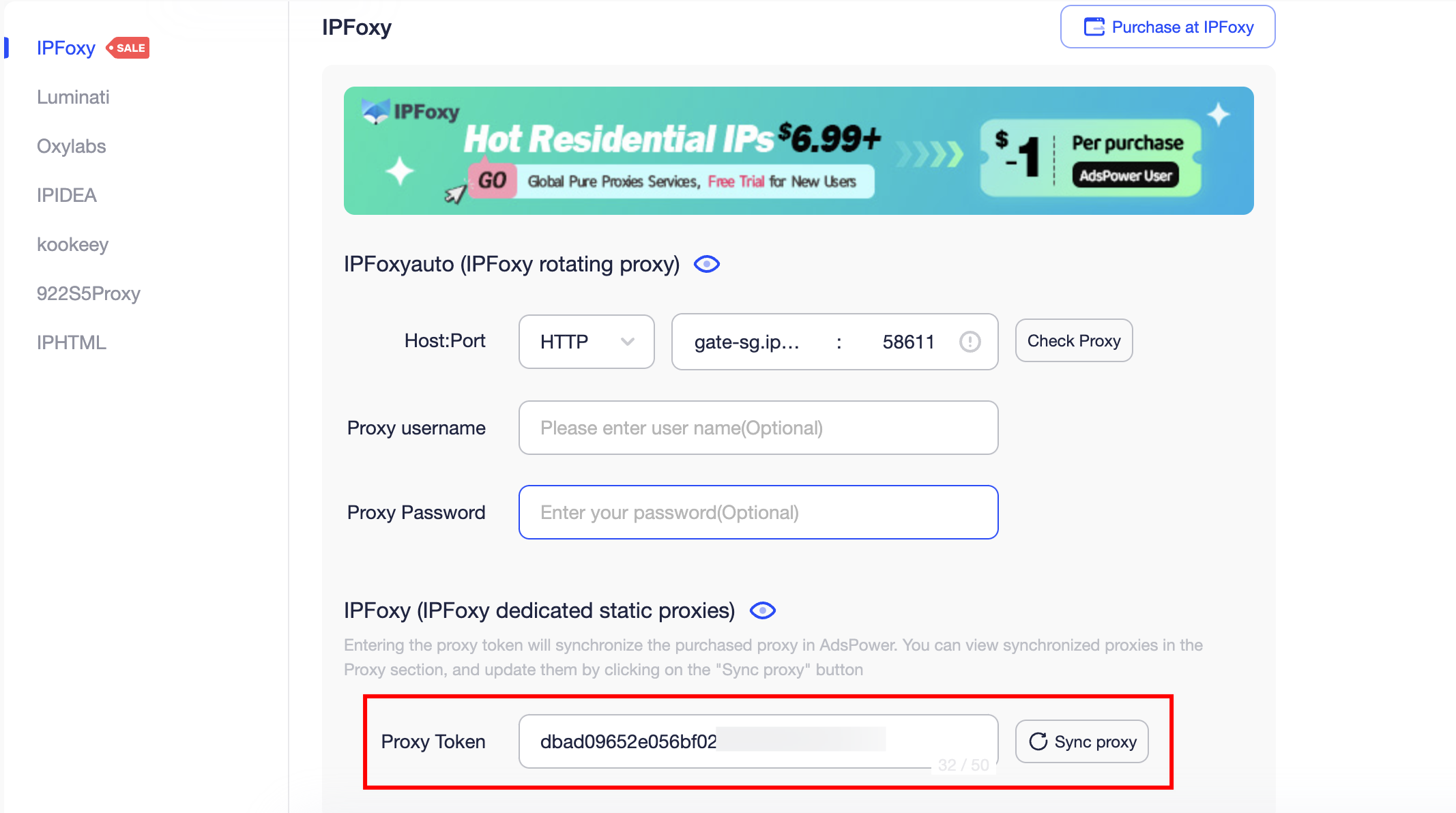 IPFoxy-Help Center AdsPower