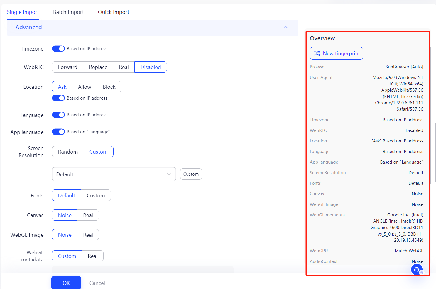 Creating Browser Profiles-Help Center - AdsPower