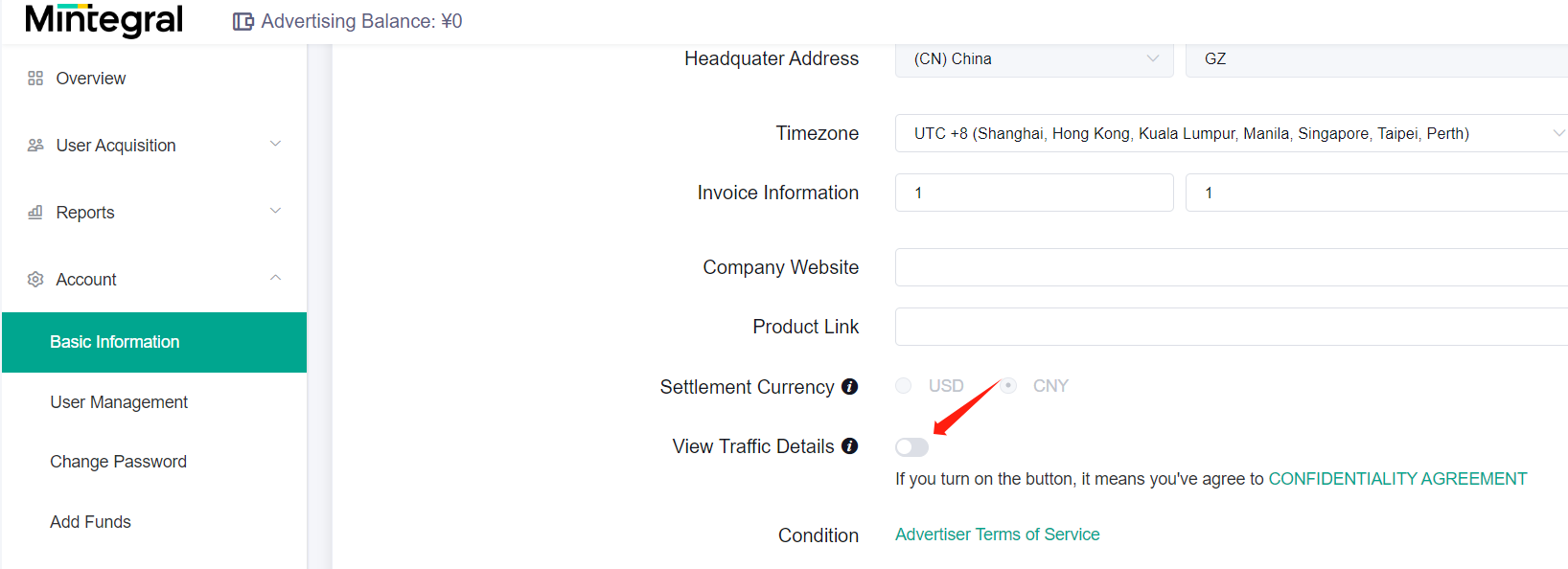 Mintegral-XMP | Help Center